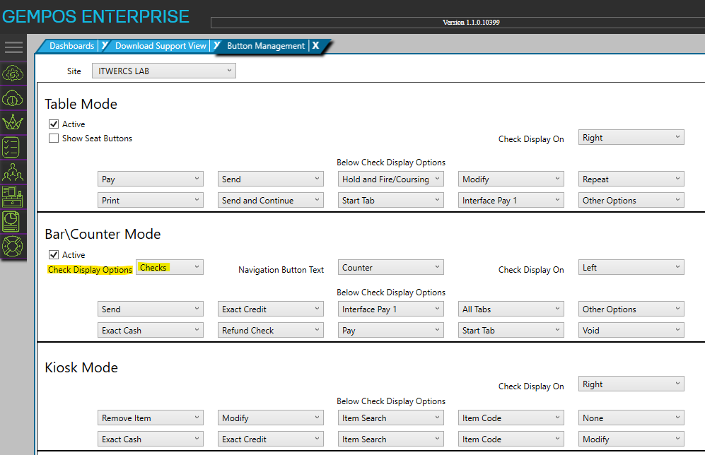 How to setup Quick Check Button and Dual lane / Multilane