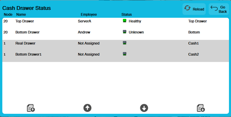 GEMpos Using Cash Drawer Assignment