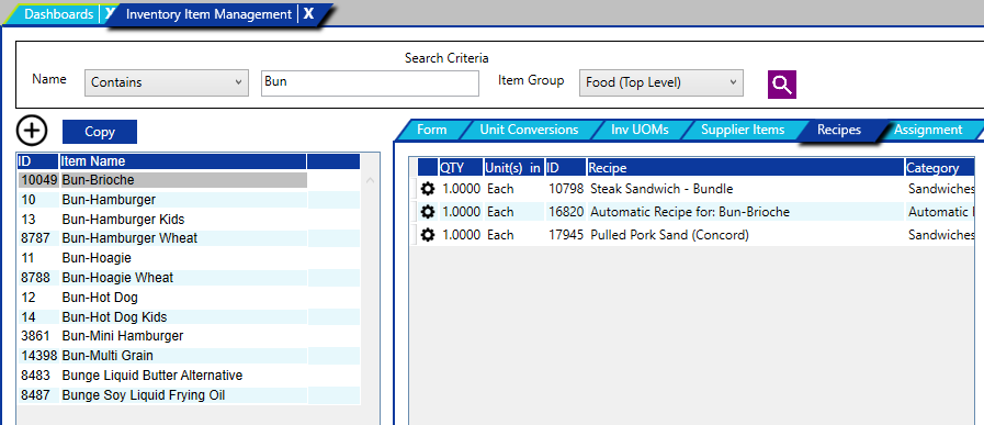 Adding/Editing Inventory Items