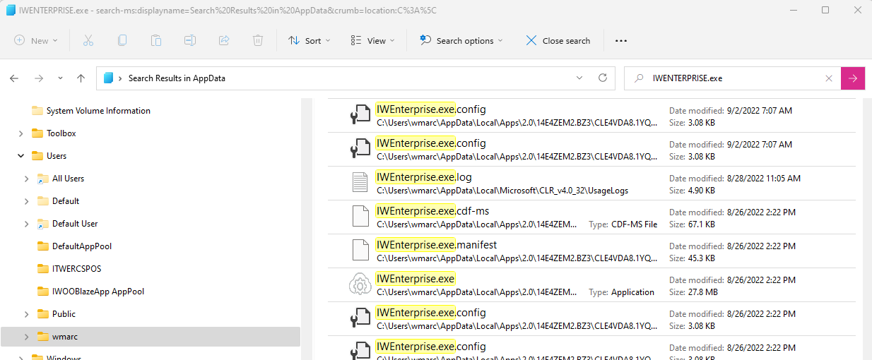 GEMpos ENTEPRISE Error “Application cannot be started. Contact the application vender.”