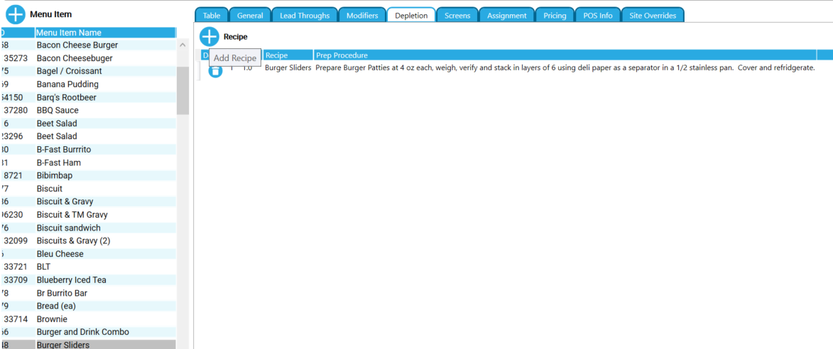 Adding/Editing Inventory Items
