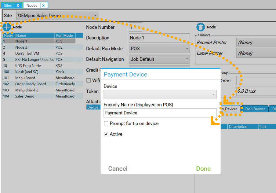 Setting up Elavon on GEMpos
